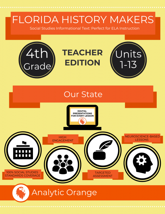 Florida History Makers 4th Grade Teacher Edition | Analytic Orange Florida History Makers 4th Grade Teacher Edition | Analytic Orange